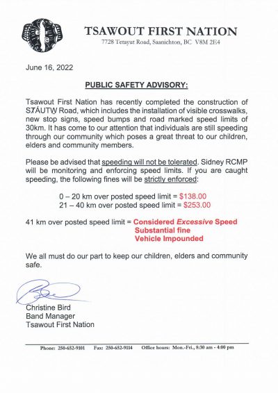 Home - Tsawout First Nation