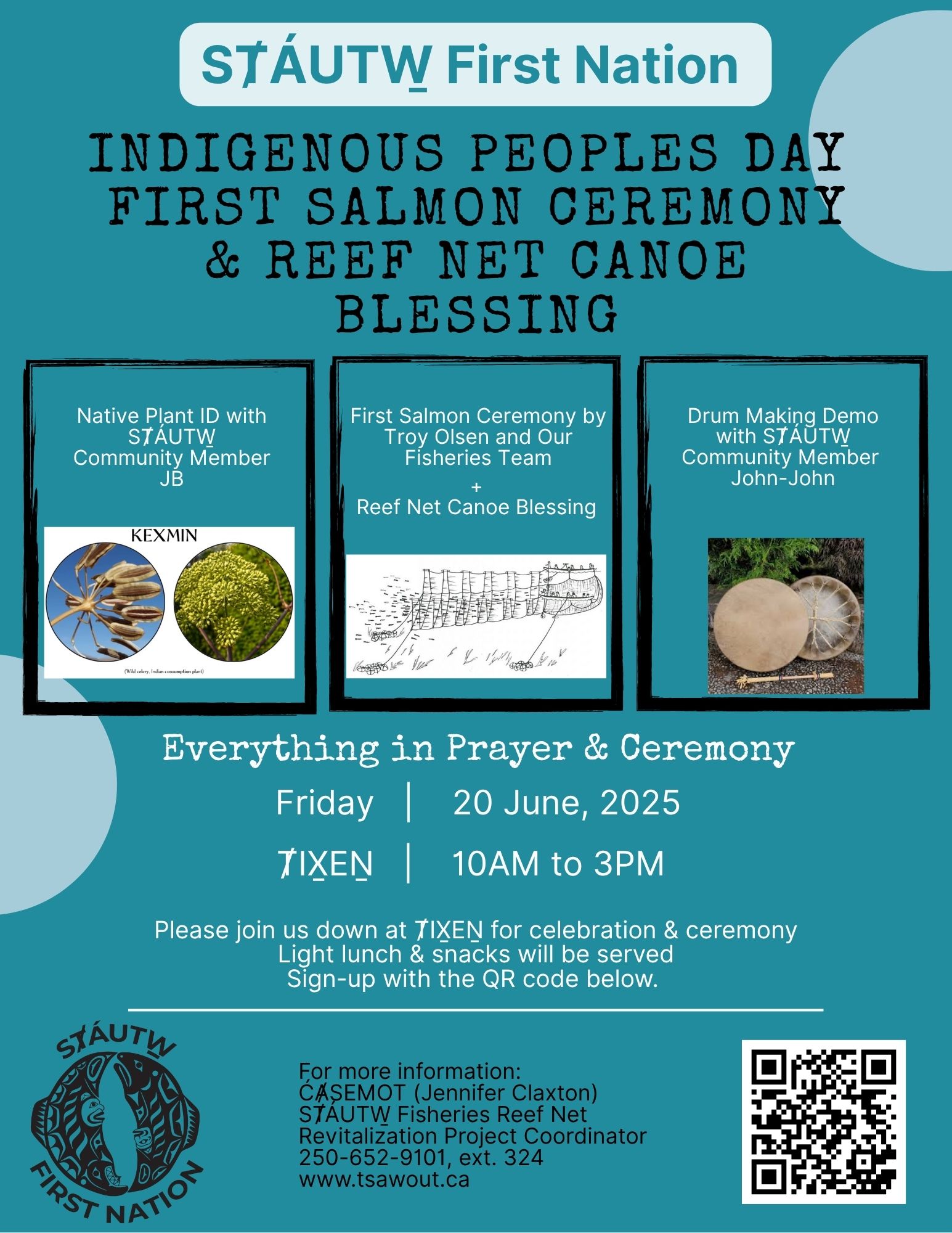 Indigenous Peoples Day - Tsawout First Nation