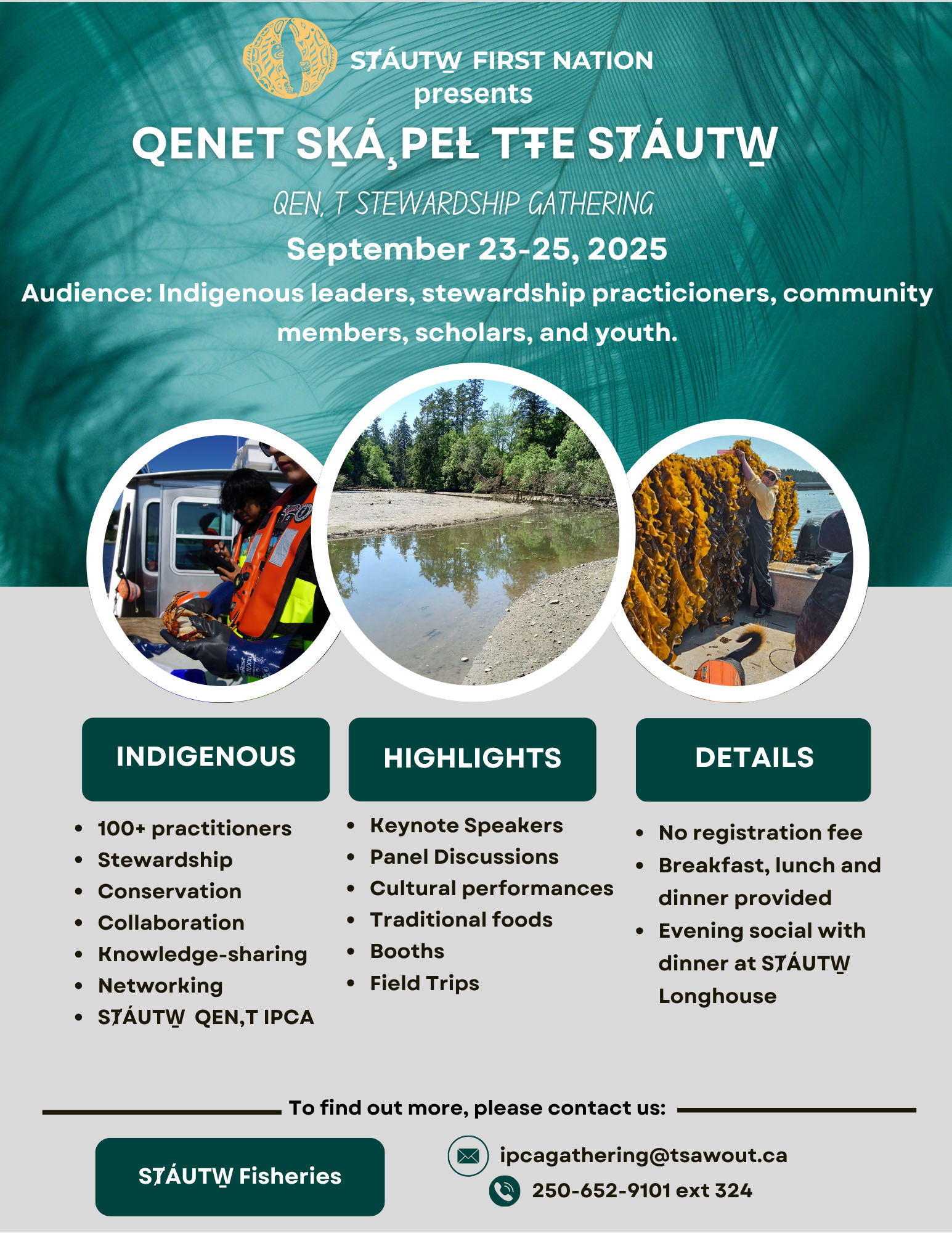 QENET SḴÁ¸PEȽ TŦE SȾÁUTW̱ - Tsawout First Nation